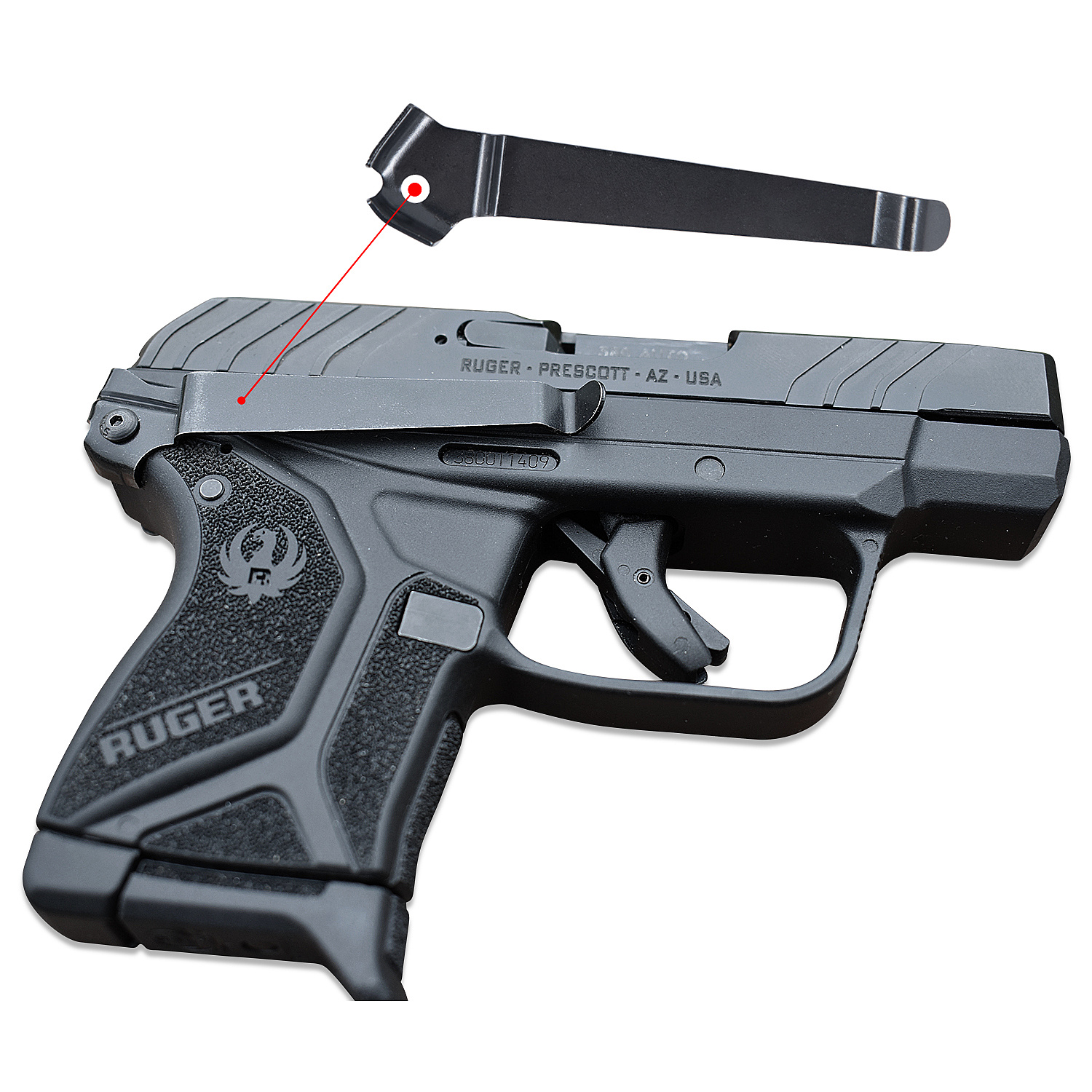 CLIPDRAW | Clip Draw Ruger LCP 2 | MůjNůž.cz