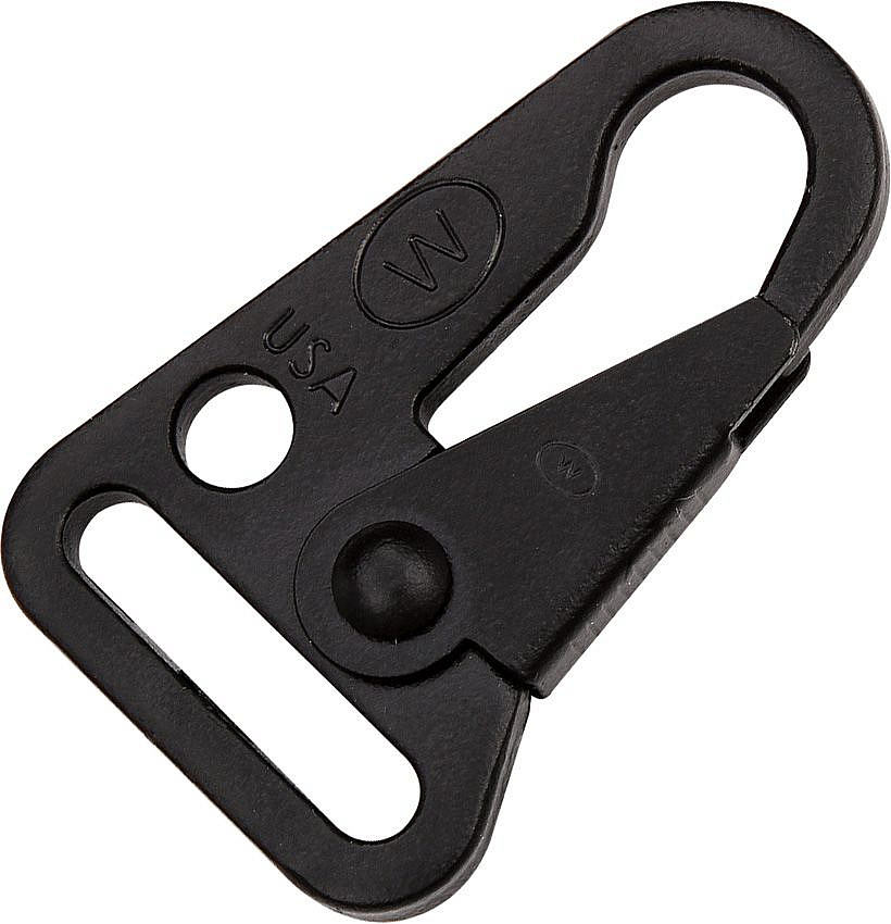 ITW | ITW 1" Clash Hook Conventional Black kovová karabina | MůjNůž.cz